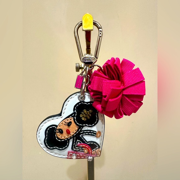 Coach | Accessories | Coach Poppy Pepper Keychainbagcharm Rare | Poshmark